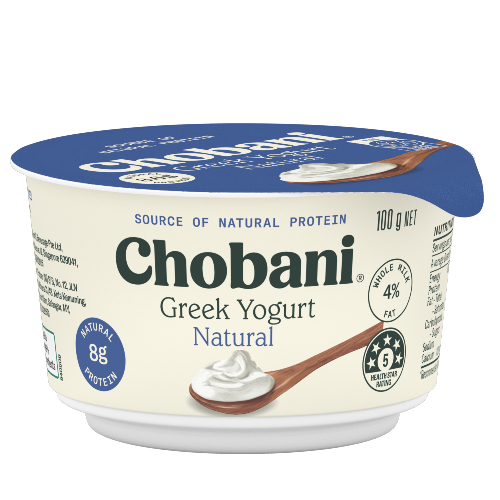 YOGHURT NATURAL 16X100G CHOBANI - sold as carton only - Royal Foods ...